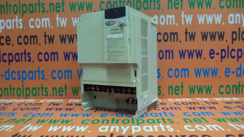 MITSUBISHI INVERTER FR-E520-7.5K - 裕益科技自動化設備可程式編碼器PLC分散式控制系統DCS